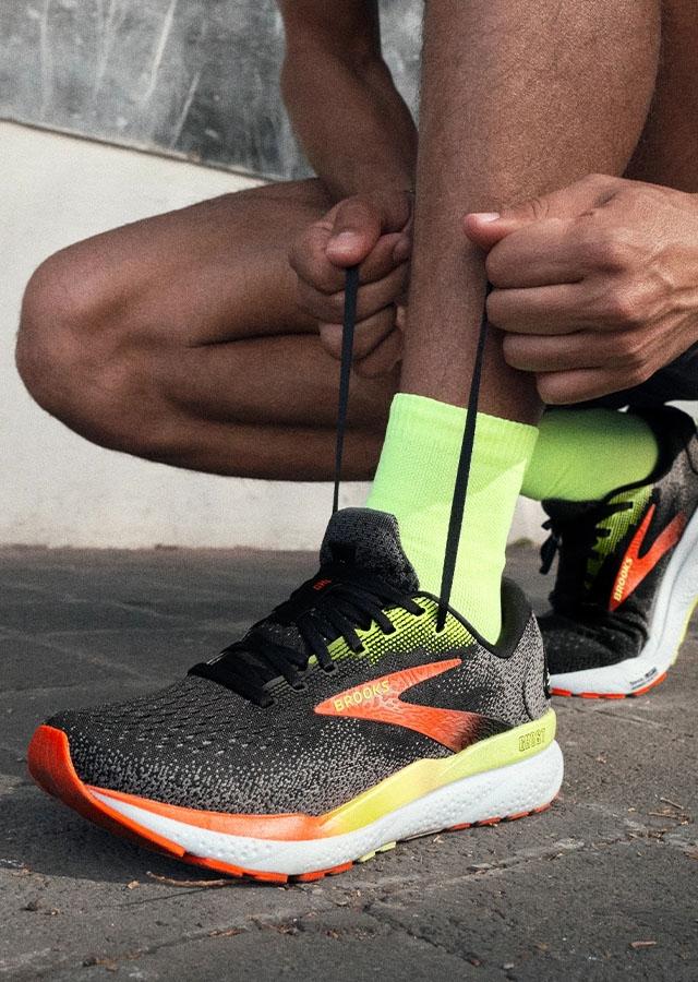 What is the cushioning in running shoes and why is it important?